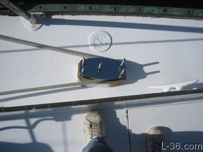 Jib Sheet Turning Block Design