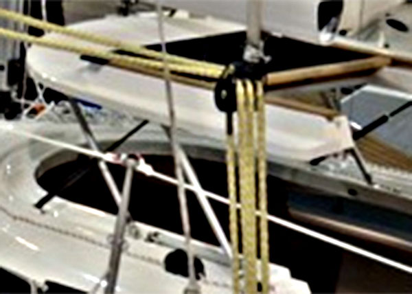 Unique Mainsheet System Analyzed