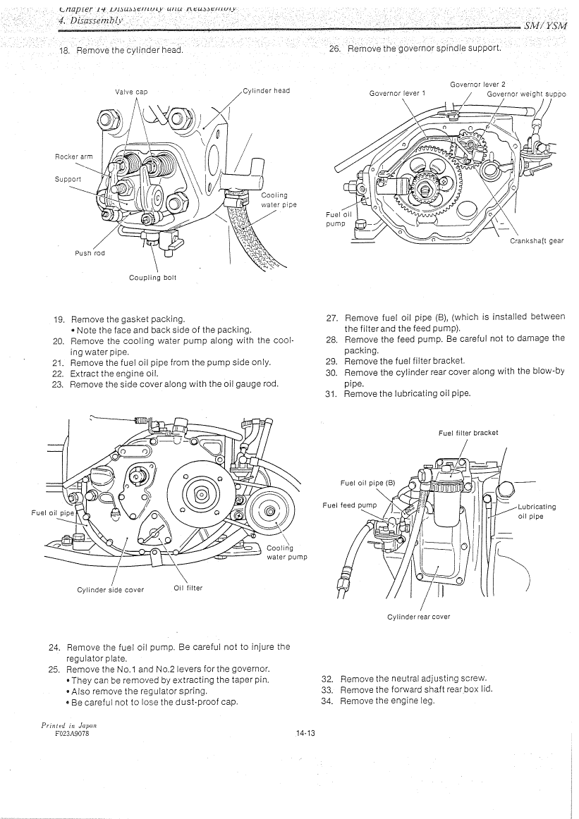 Yanmar: Ysm 8 12 Yanmar Ysm Workshop Manual (ysm8 r