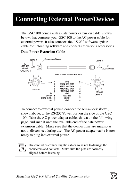 Magellan Gsc100 Cablage Gsc100refguide
