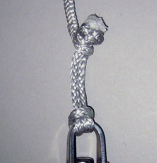 Soft Line Shackle on a Block